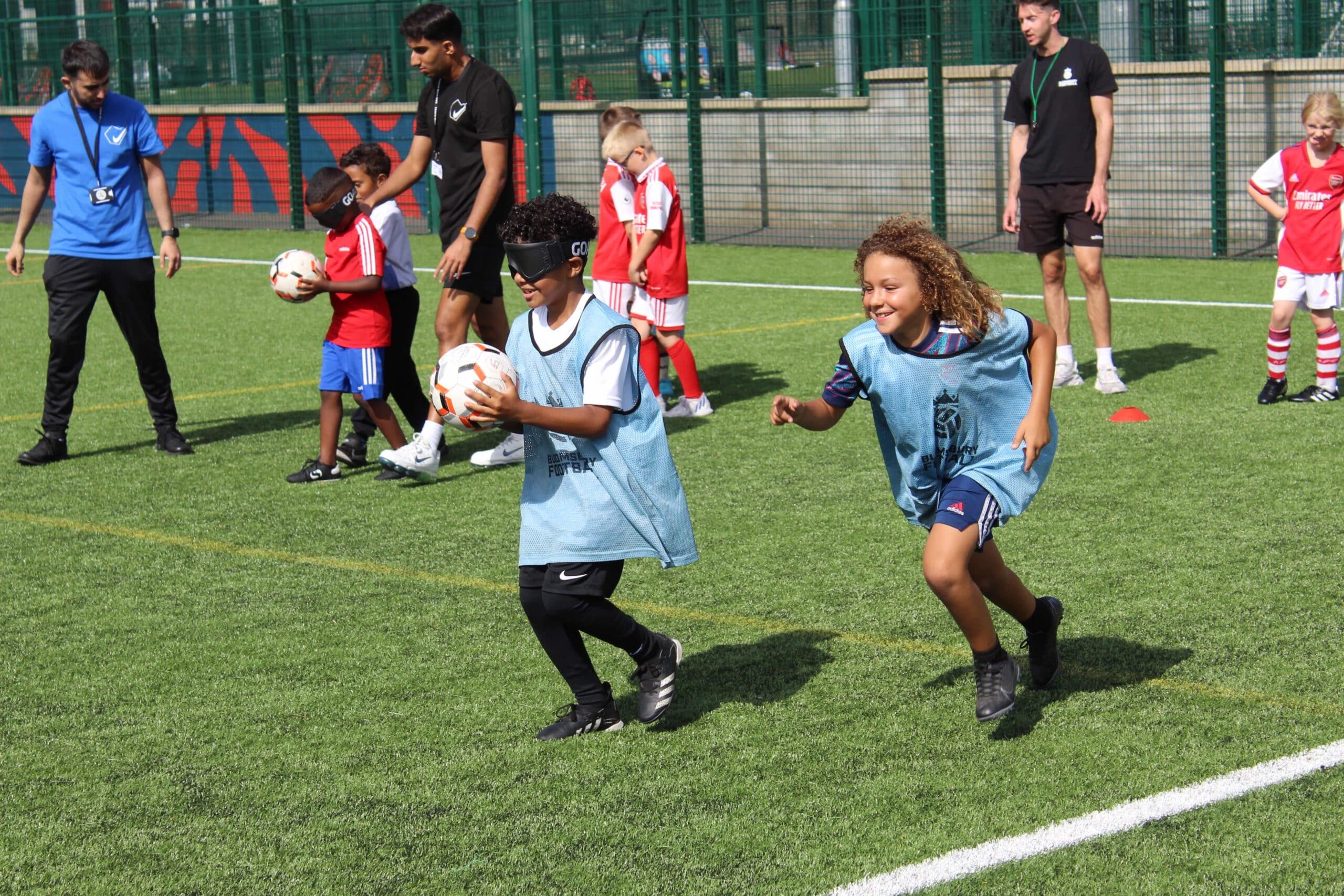 Workshops with Footballer Azeem Amir & Learn with ESS - Bloomsbury Football